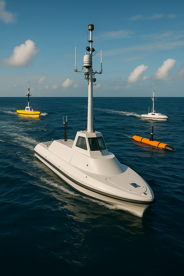 Collaboration Between Autonomous Vessels - Marine Technology Center